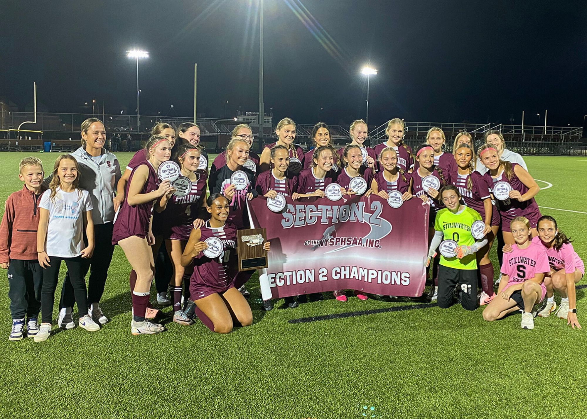 Girls varsity soccer team wins back to back championships; advances to ...